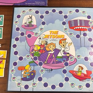 Vintage 1985 Jetsons Board Game by Milton Bradley Complete Spots on Box ...