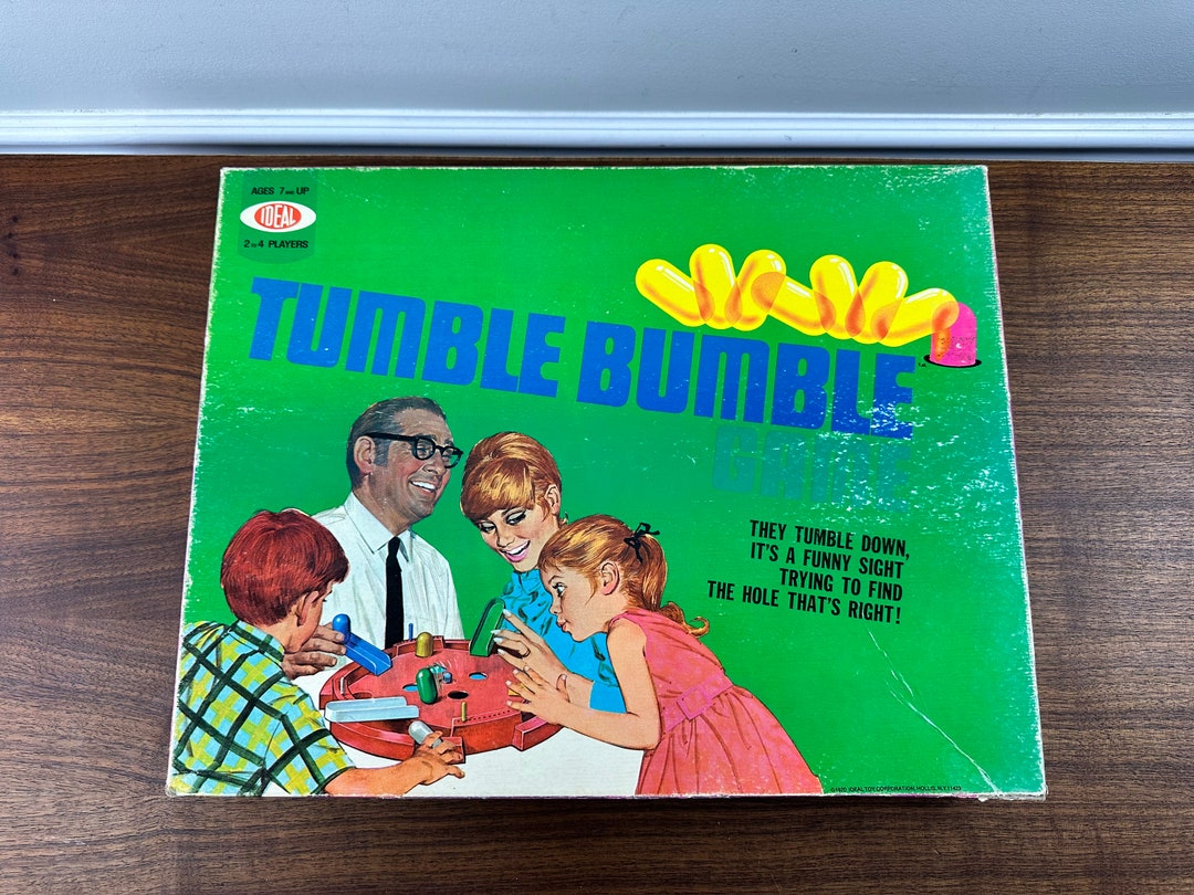Vintage 1970 Tumble Bumble Game by Ideal - Complete (2 of the Scoring ...