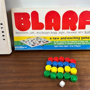 Vintage 1981 BLARF Board Game by Parlor Games, Inc. - Complete - Etsy
