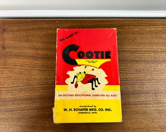 Vintage 1949 Cootie Game Complete - Etsy
