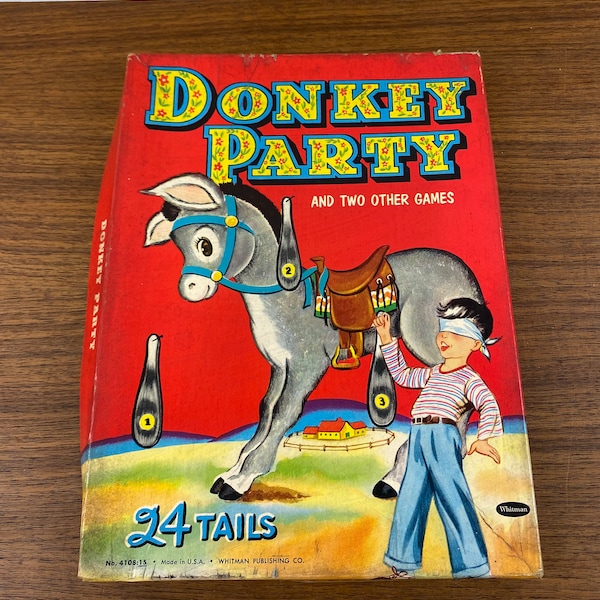 Donkey Party Game - Etsy
