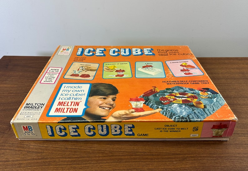 Vintage 1972 Ice Cube Game by Milton Bradley - Complete - Etsy