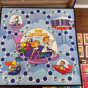 Vintage 1985 Jetsons Board Game by Milton Bradley - Complete - Etsy