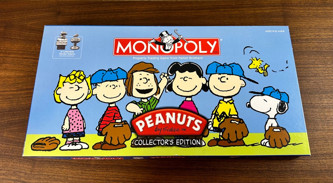 Vintage Peanuts Monopoly Board Game - 2000s Collector's Edition - Etsy