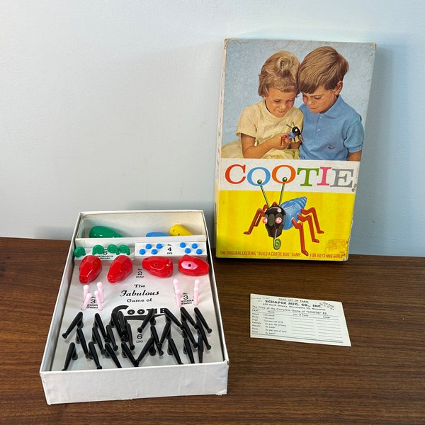 Vintage Cootie Game - Etsy