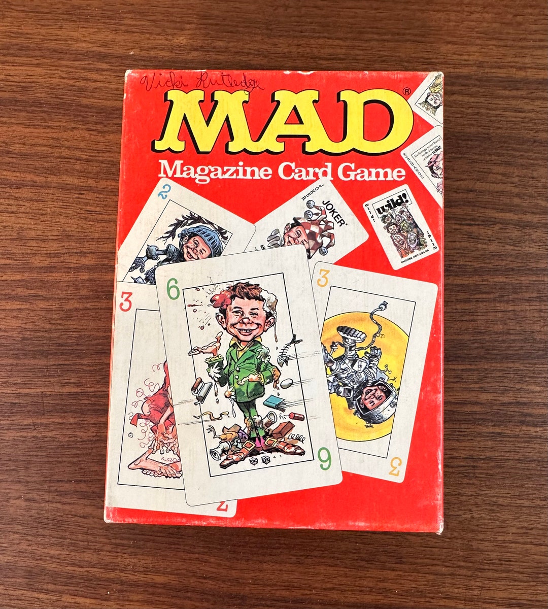 Vintage 1979 Mad Magazine Card Game - Alfred E. Neuman - Complete - Etsy