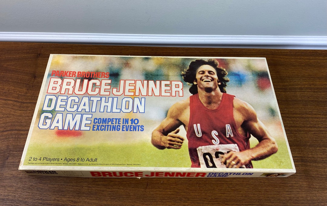 Vintage 1979 Bruce Jenner Decathlon Game by Parker Brothers - Complete ...