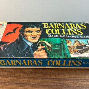 Vintage 1969 Barnabas Collins Dark Shadows Game by Milton Bradley ...