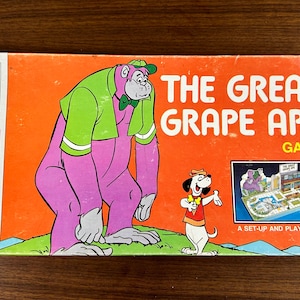 Vintage 1975 Great Grape Ape Board Game – Milton Bradley, Complete - Etsy