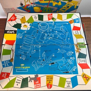 Vintage 1963 Original Mouse Trap Game by Ideal - Complete - Pretty Good ...
