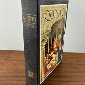 Vintage 1964 Quinto Board Game A 3M Bookshelf Game Complete Excellent ...