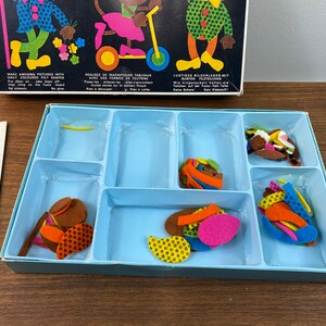 Vintage 1973 Fuzzy Felt Cartoons Picture Set Made in England - Etsy UK