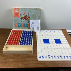 Vintage 1963 Fine Edition (vinyl Game Board) of Stratego - a Two Handed ...