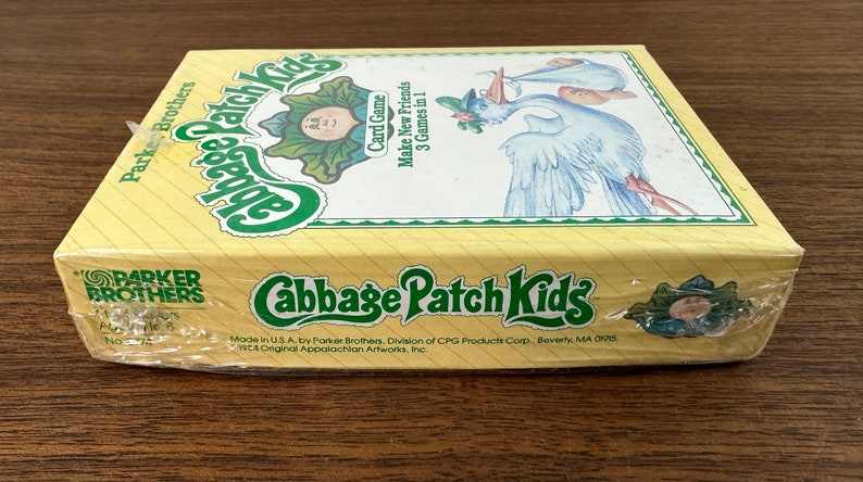 Vintage 1984 Cabbage Patch Kids Sealed Card Game NOS new - Etsy
