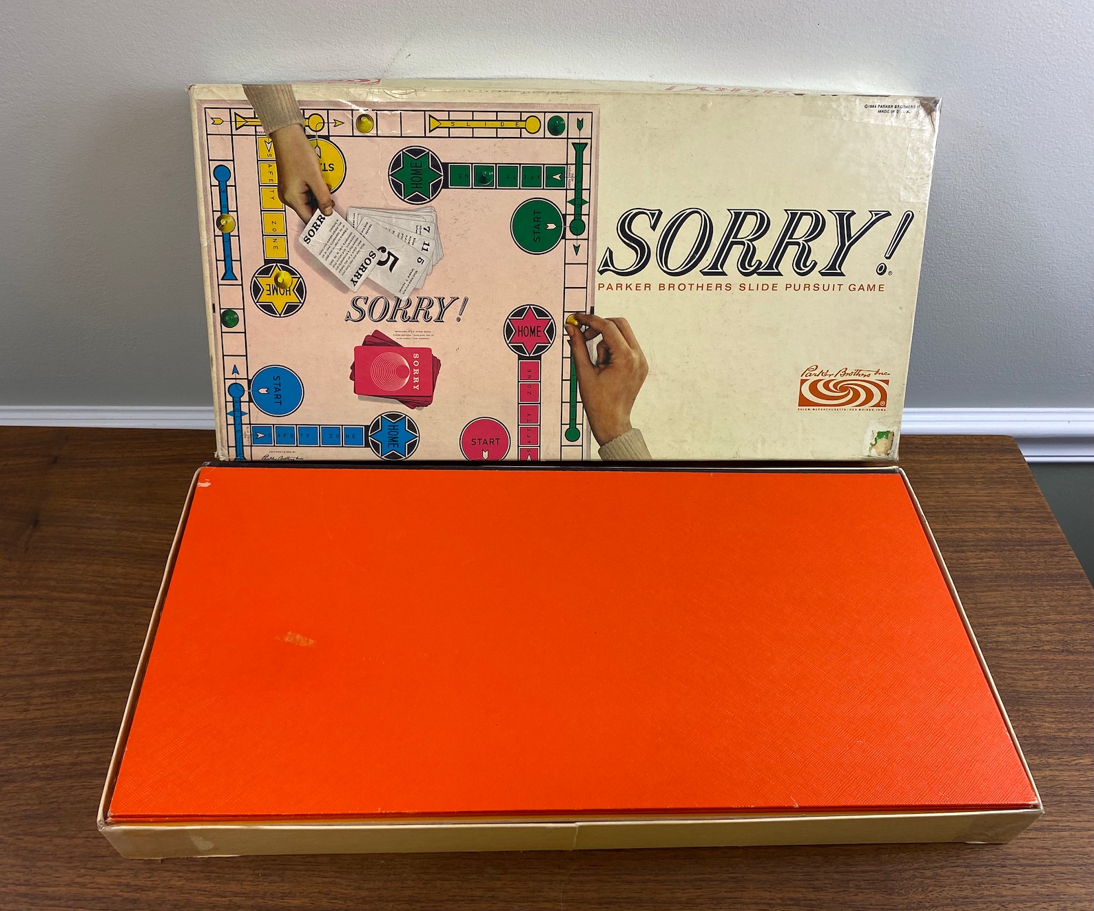 Vintage Sorry Parker Bros Board Game 1964 Great Playable | Etsy