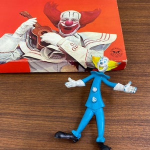 Vintage 1967 Larry Harmon Bozo the Clown Board Game With Additional ...