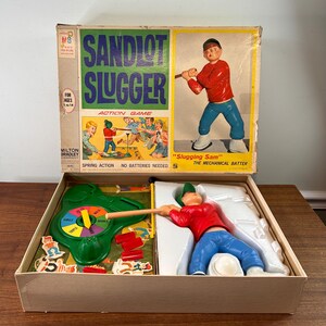 Vintage 1968 Sandlot Slugger by Milton Bradley - Excellent Vintage ...