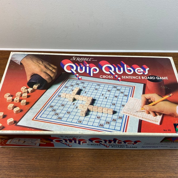 Scrabble Cubes - Etsy