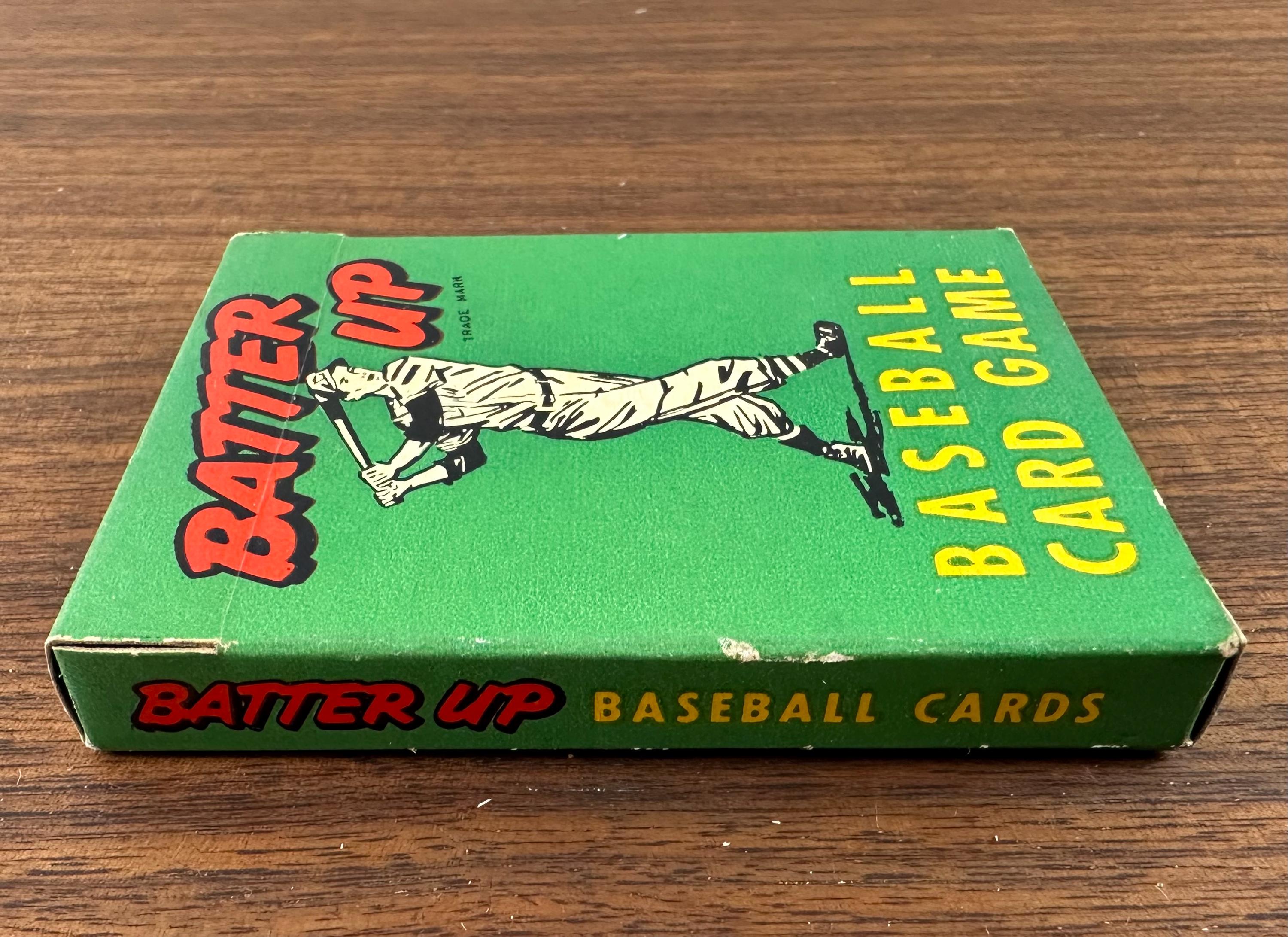 Vintage 1949 Batter up Baseball Card Game by Ed-u-cards - Complete - Etsy