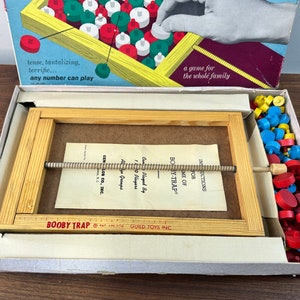 Vintage 1960s Booby Trap by Guild Toy - Pre Parker Brothers - Game and ...