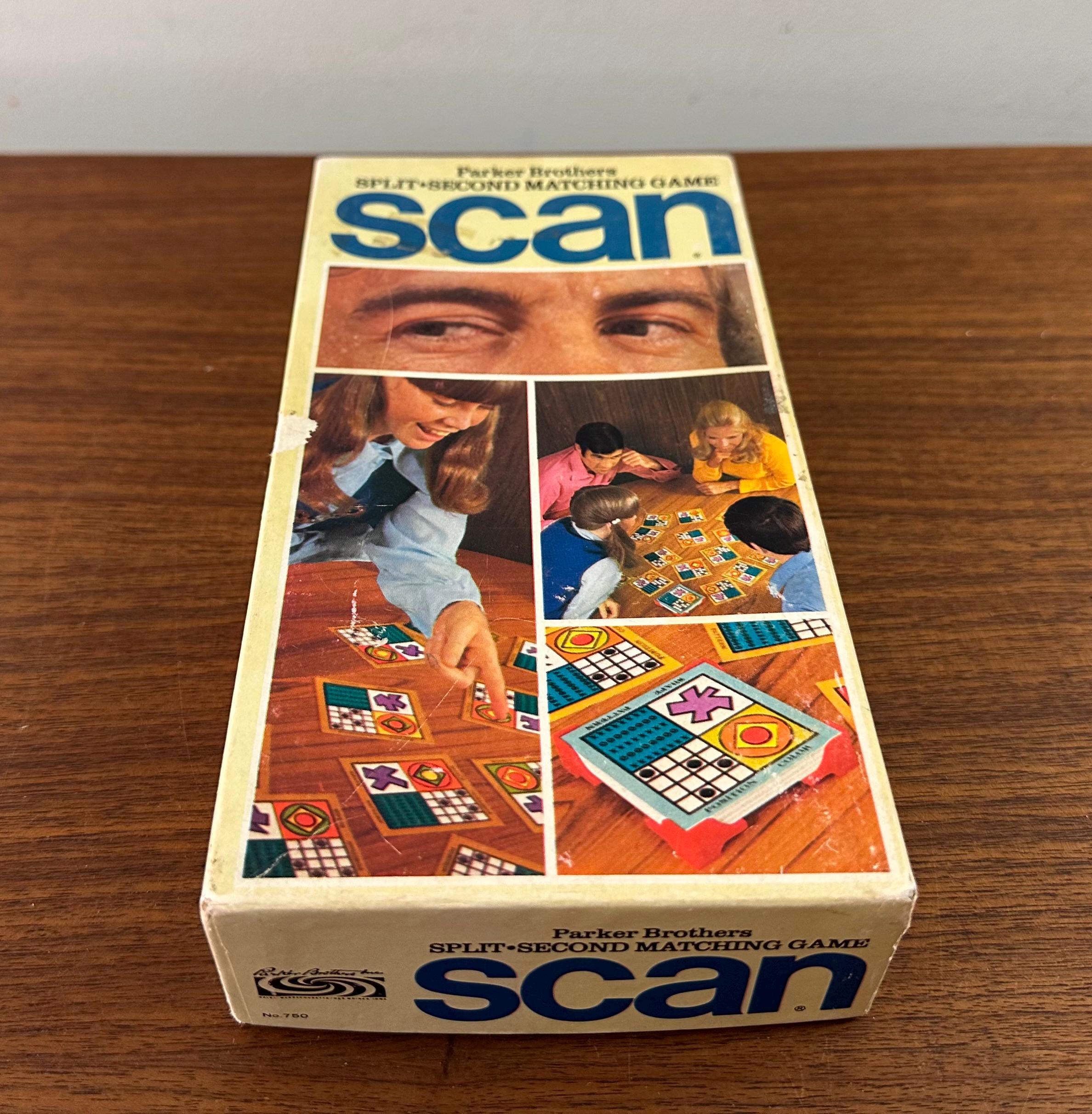 Vintage 1970 Scan - Memory Game by Parker Brothers - Complete - Etsy