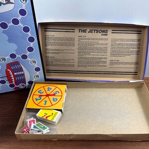 Vintage 1985 Jetsons Board Game by Milton Bradley Complete Spots on Box ...