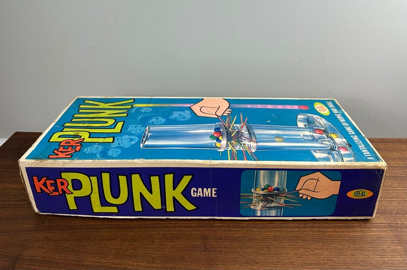 Vintage 1967 Ker Plunk Game by Ideal Complete Break in - Etsy