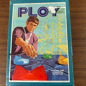 Vintage 1970 PLOY - Strategic Maneuver and Capture - 3M Bookshelf Game ...