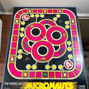 Vintage 1978 the World of Micronauts Game: Capture Baron Karza - Etsy