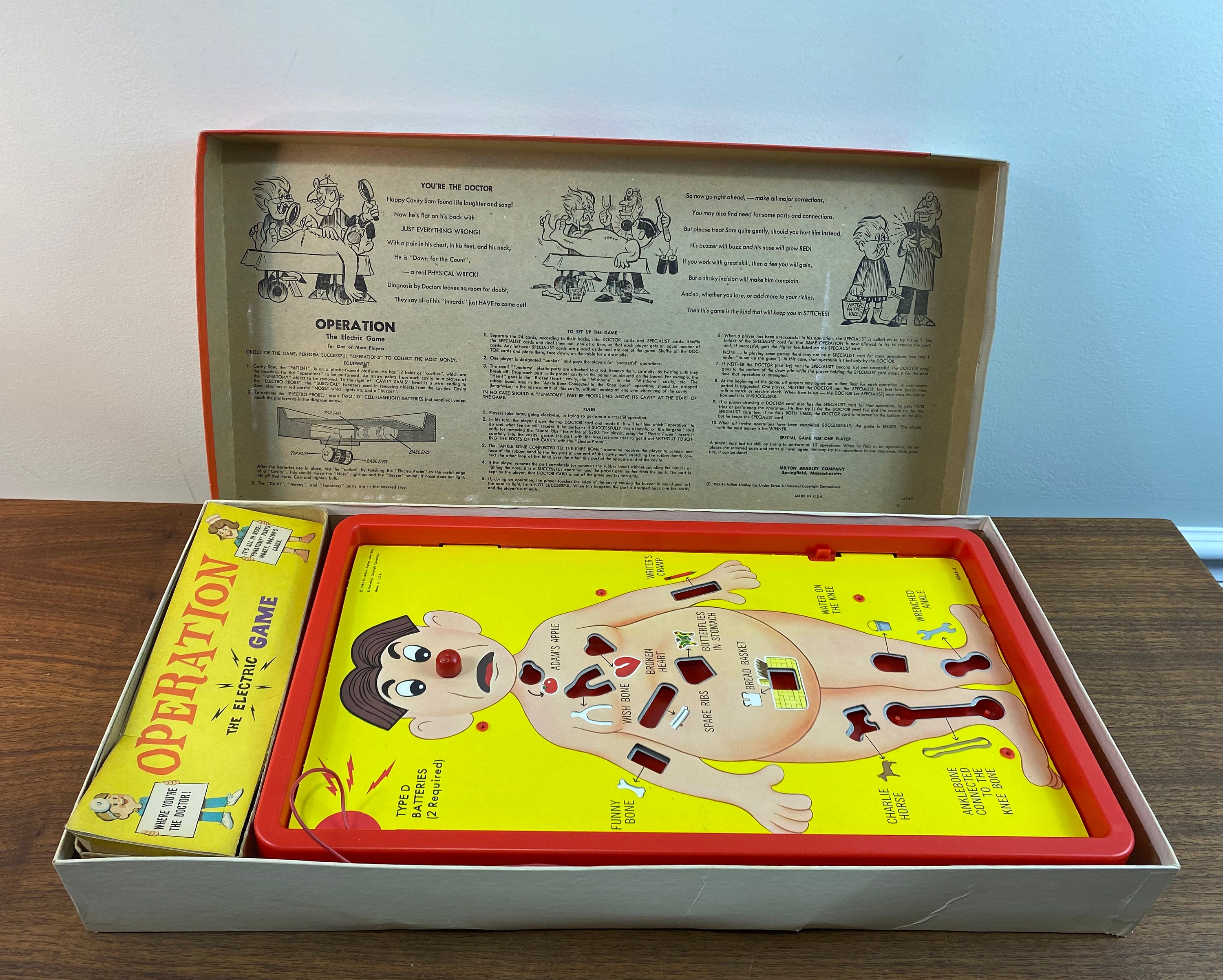 Milton Bradley Operation Game Play