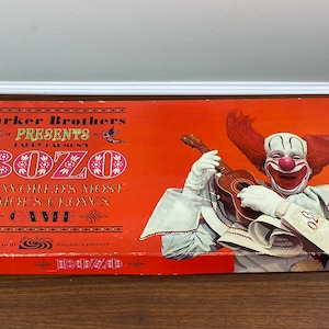 Vintage 1967 Larry Harmon Bozo the Clown Board Game With Additional ...