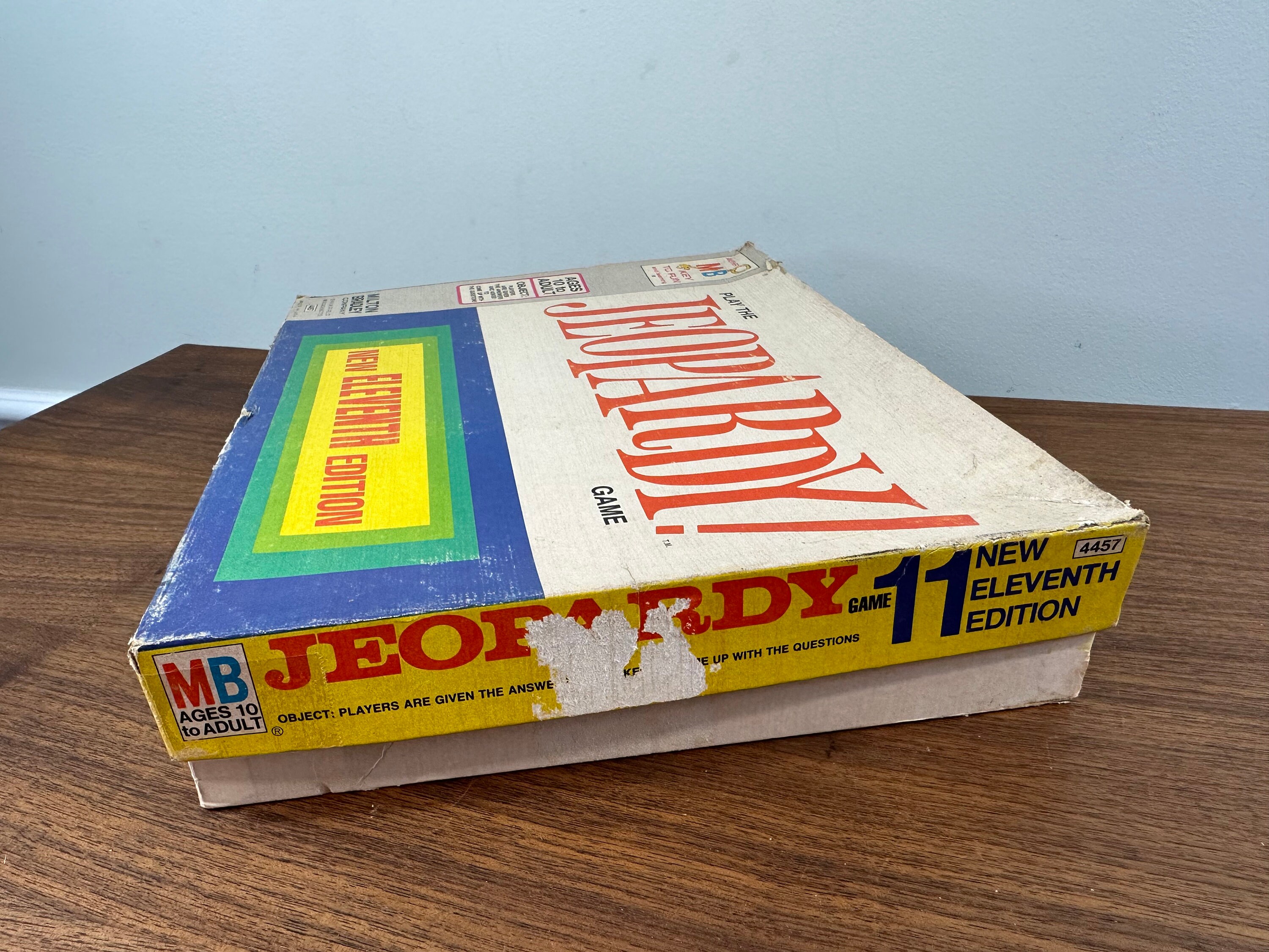 Vintage 1964 Jeopardy Board Game 11th Edition by Milton Bradley ...