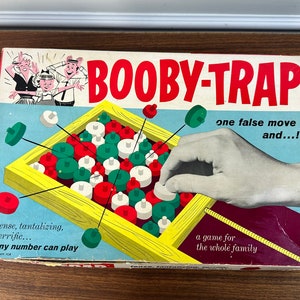 Vintage 1960s Booby Trap by Guild Toy - Pre Parker Brothers - Game and ...