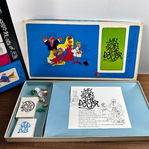 Vintage 1968 My Son the Doctor Board Game: Jewish Humor - Etsy