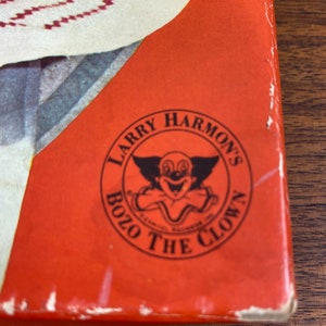 Vintage 1967 Larry Harmon Bozo the Clown Board Game With Additional ...
