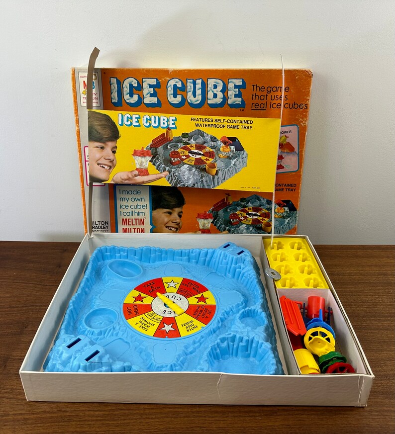 Vintage 1972 Ice Cube Game by Milton Bradley - Complete - Etsy