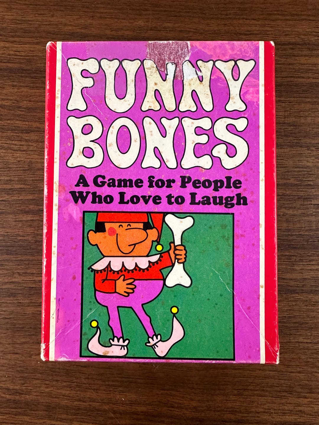 Vintage 1968 Funny Bones Card Game by Milton Bradley - Etsy