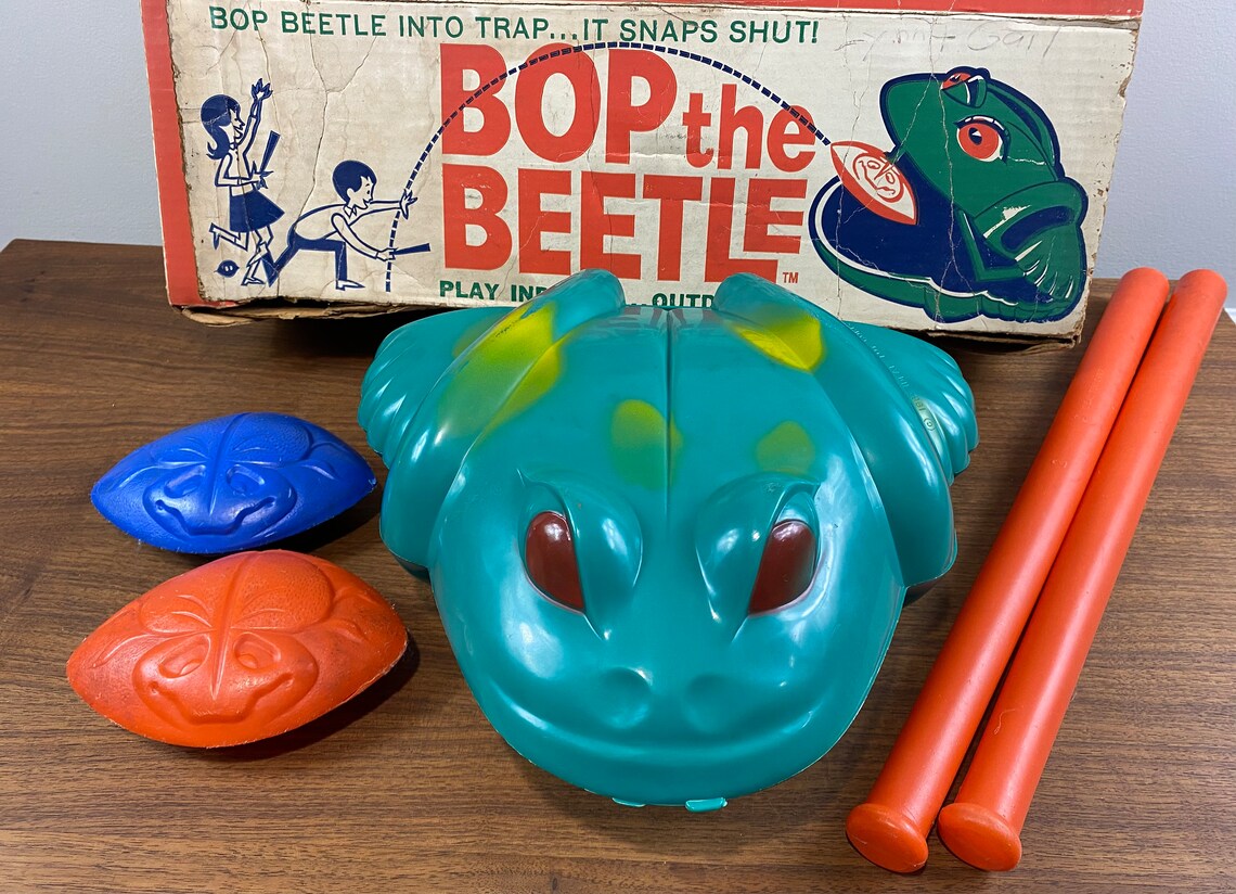 Vintage 1962 Bop the Beetle Complete in Original Box | Etsy