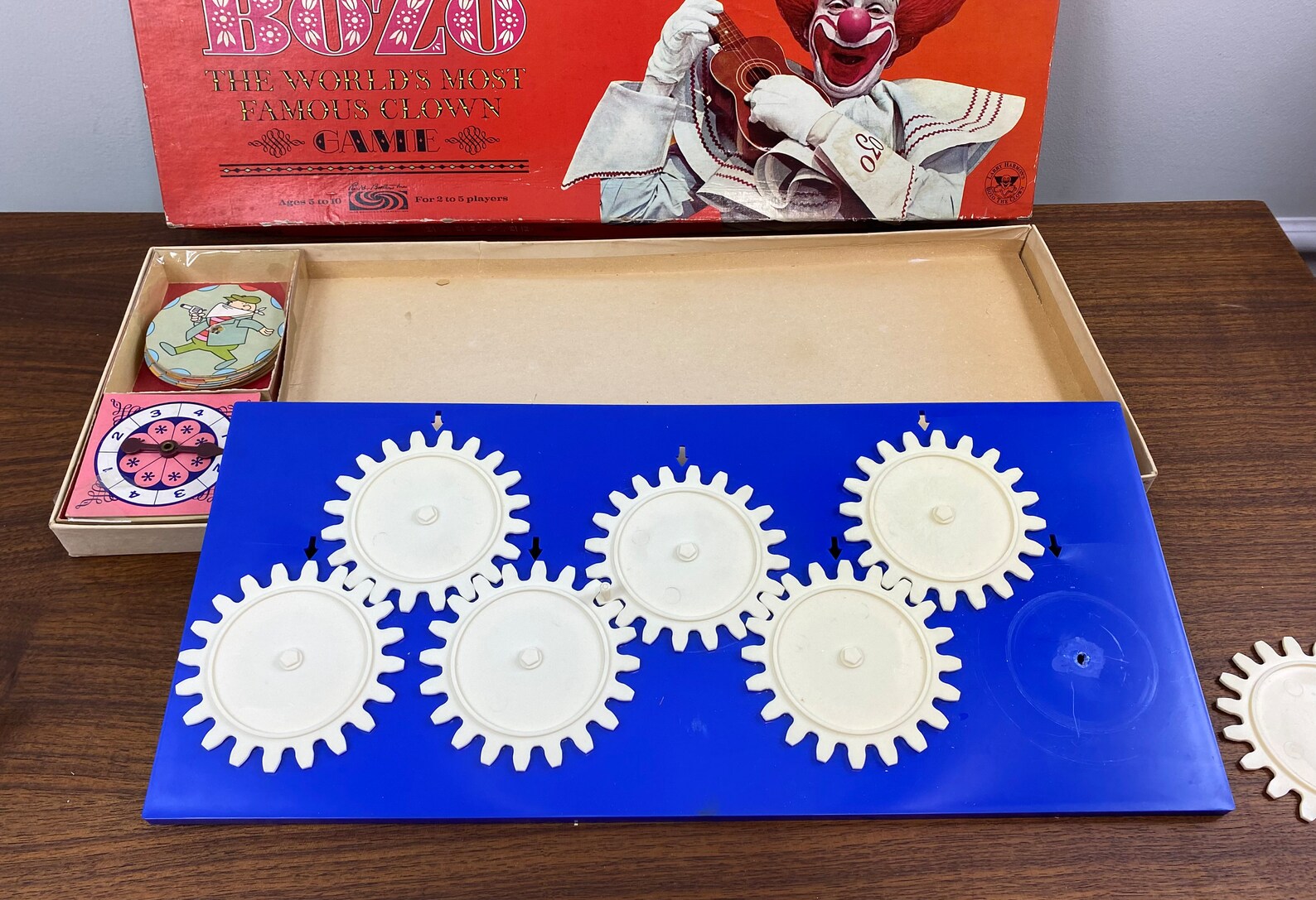 Vintage 1967 Larry Harmon Bozo the Clown Board Game With - Etsy