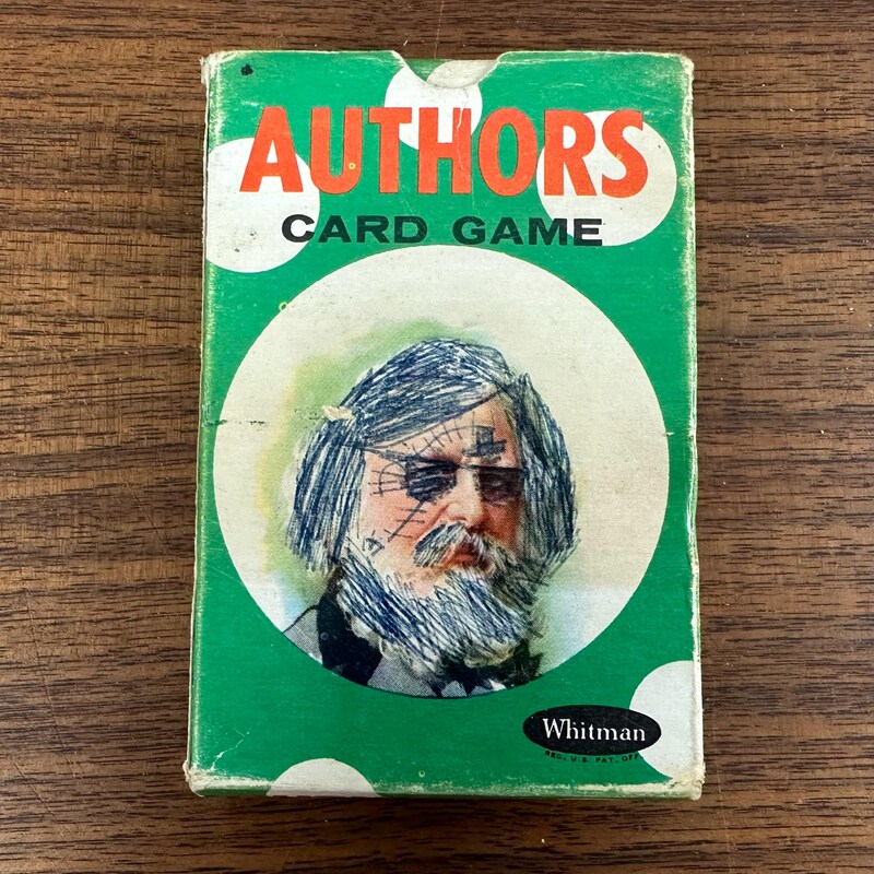 Authors Card Game - Etsy