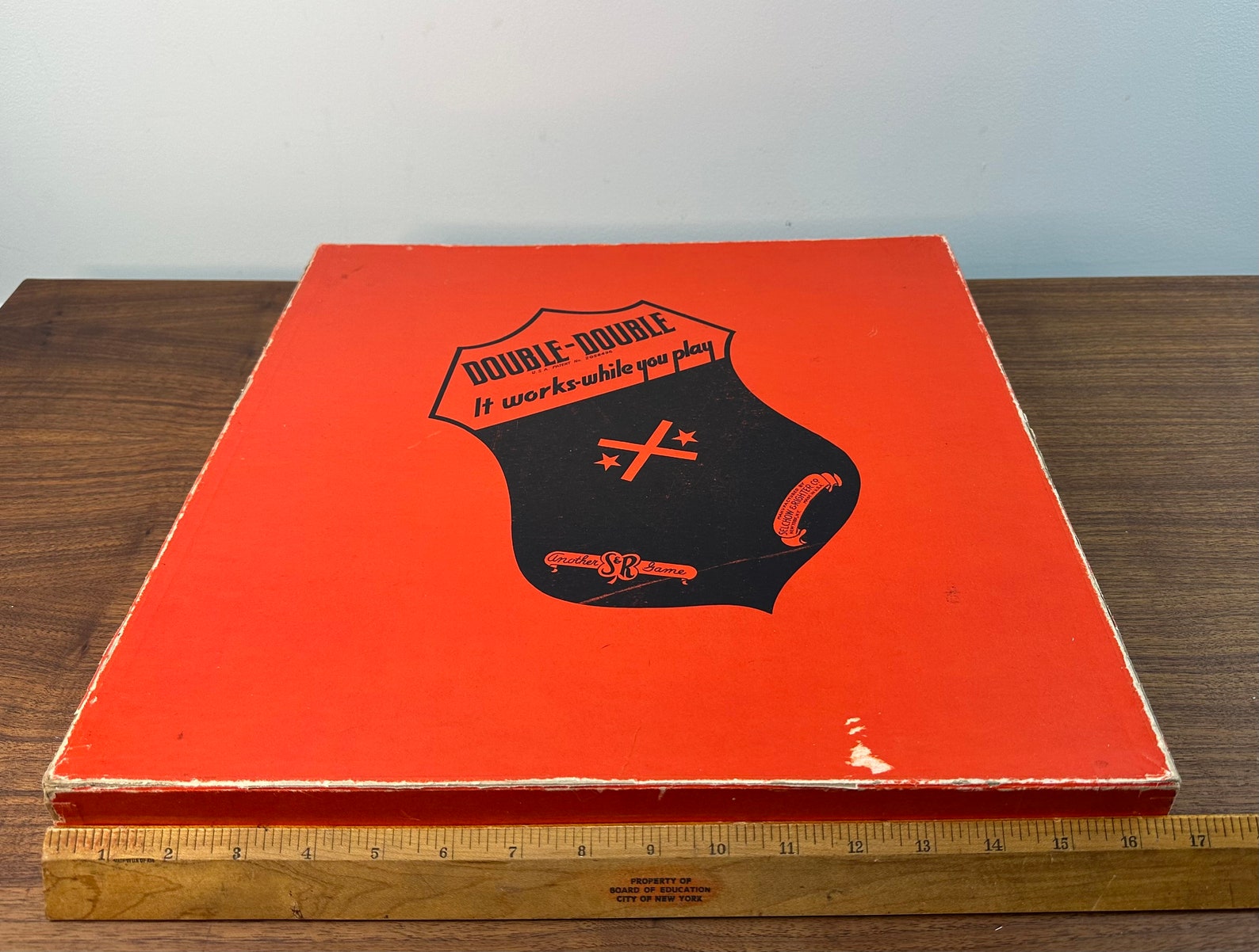 Vintage 1960s Double-double Board Game by Selchow & Richter - Complete ...