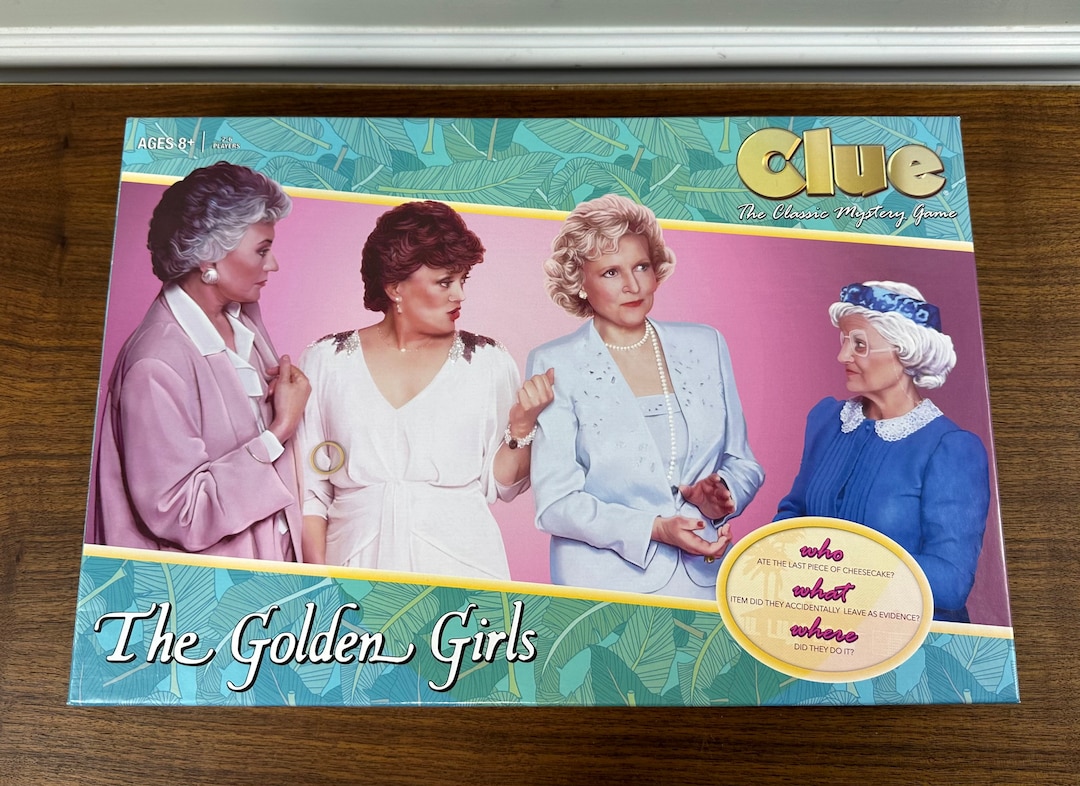 Vintage 2000s Golden Girls Clue Game - Complete - Pristine Condition - Etsy