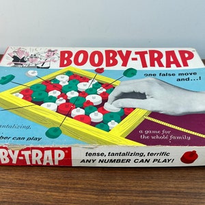 Vintage 1960s Booby Trap by Guild Toy - Pre Parker Brothers - Game and ...