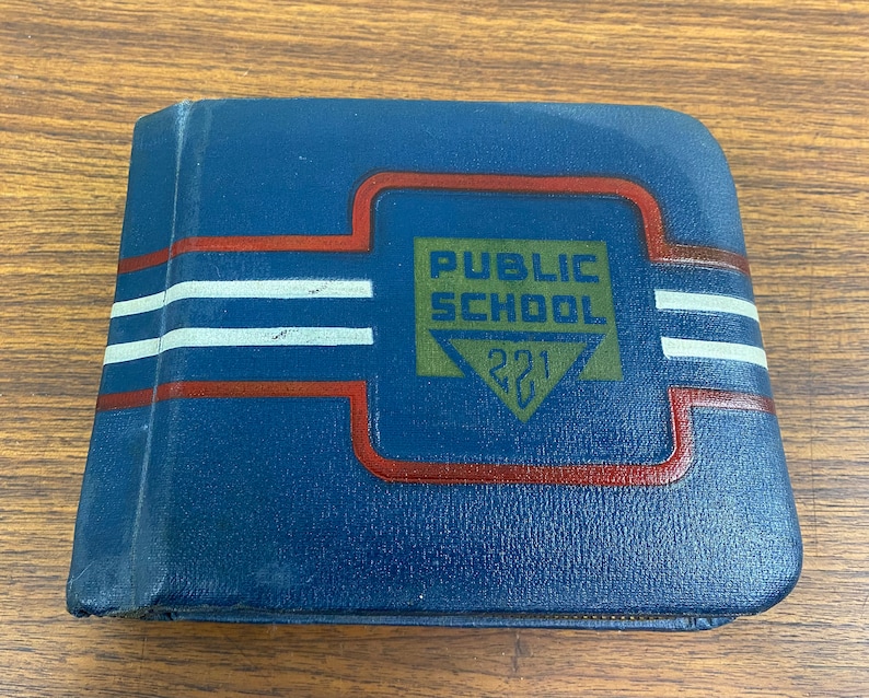Vintage 1950s Brooklyn PS221 Autograph Book - Unique Folding - Etsy