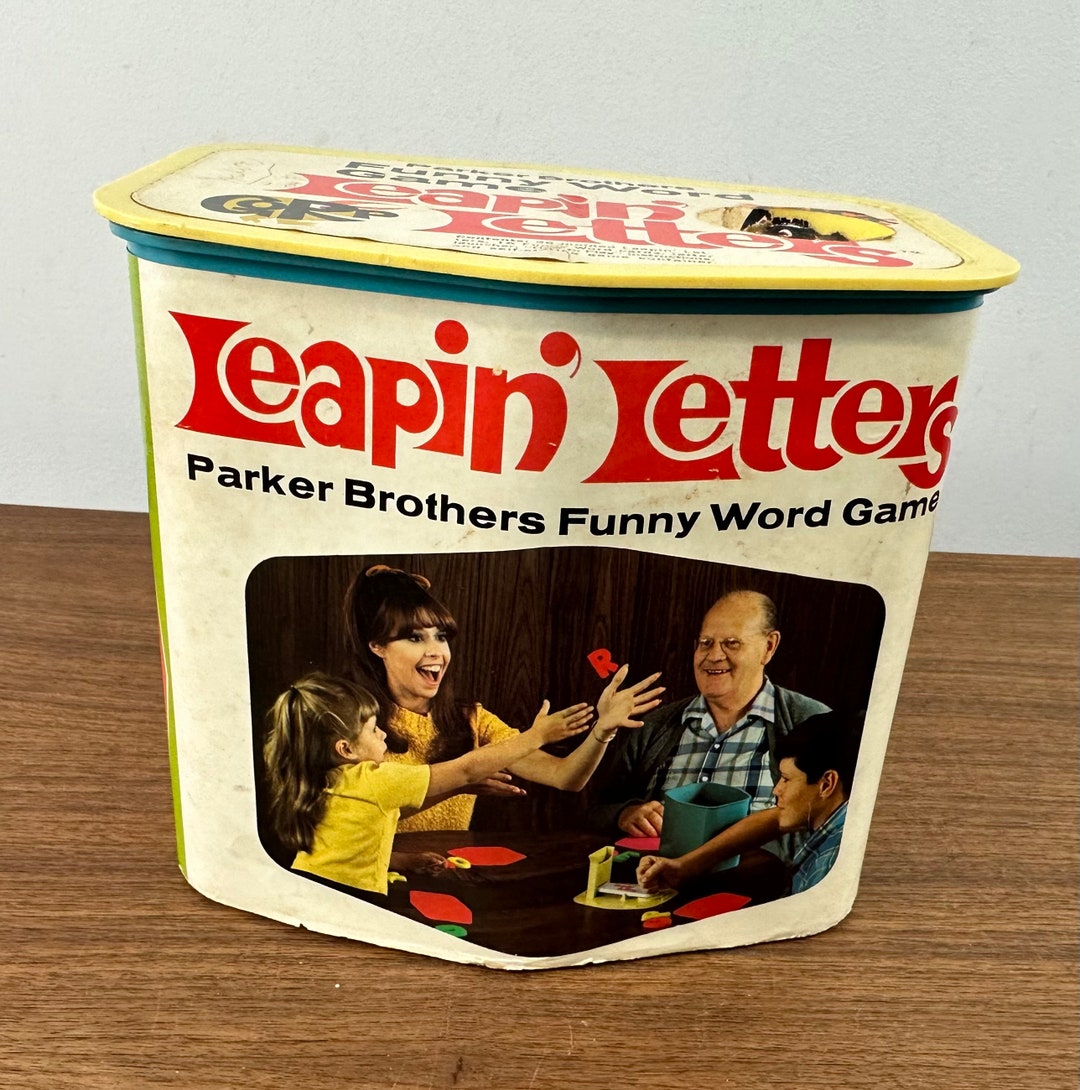 Vintage Leapin' Letters Word Game by Parker Brothers - Complete - Etsy