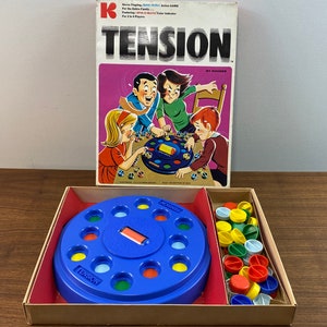 Vintage 1971 Tension Game by Kohner Complete Great Condition - Etsy