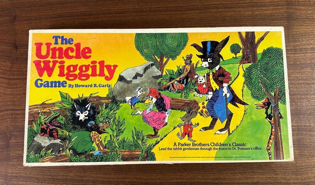 Vintage 1979 Uncle Wiggly Board Game by Parker Brothers - Complete - Etsy