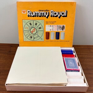 Vintage 1975 Rummy Royal Deluxe Edition by Western Publishing Includes ...