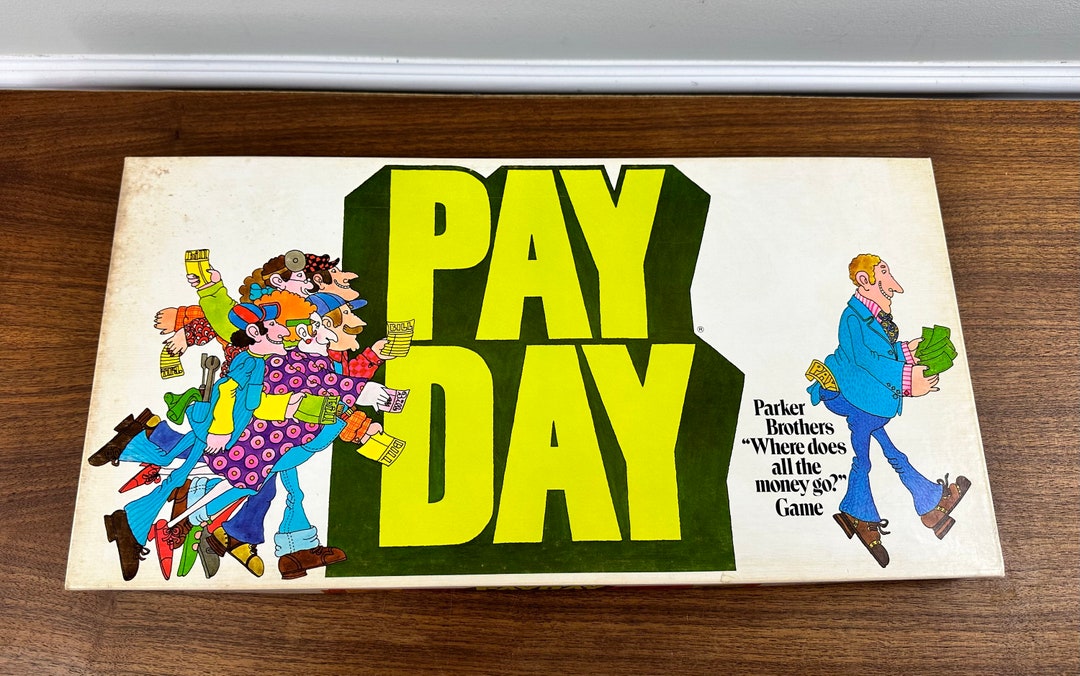 Vintage 1975 Payday Board Game by Parker Brothers - Complete - Shows ...