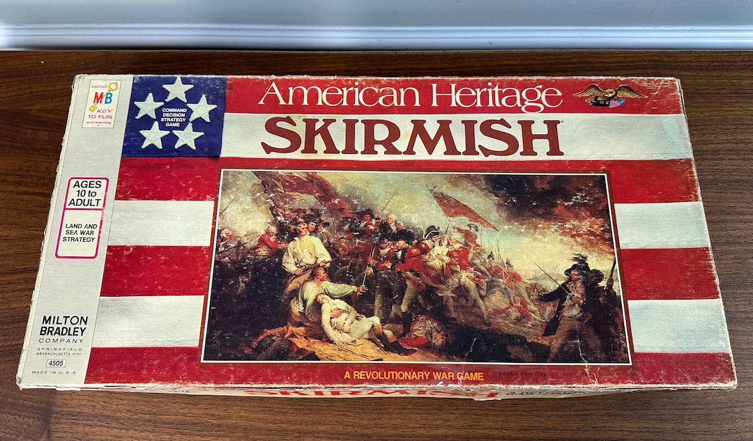 Vintage 1975 Skirmish - American Heritage - Revolutionary War Battle ...